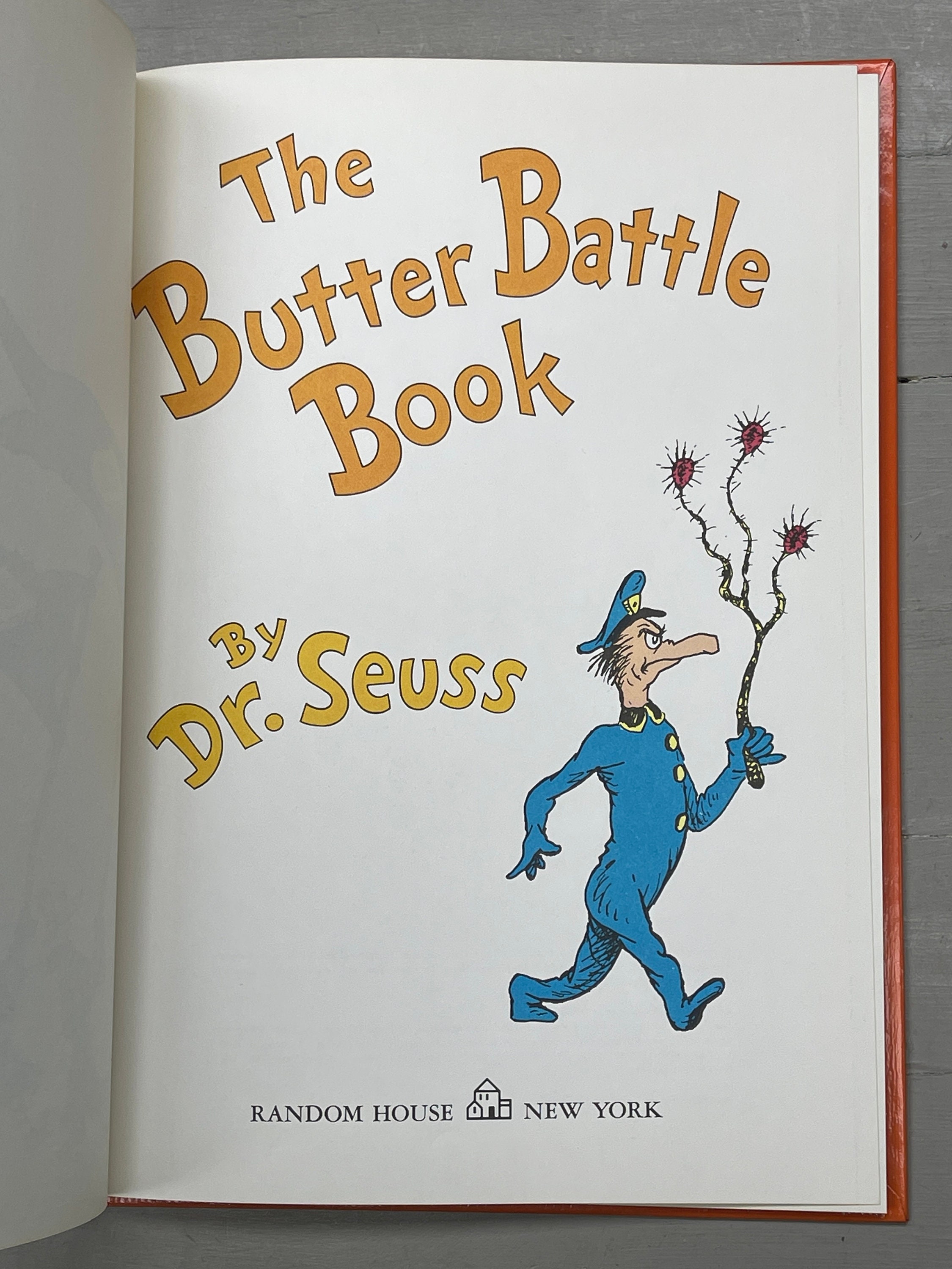 The Butter Battle Book by Dr. Seuss First Edition 1984 - Etsy