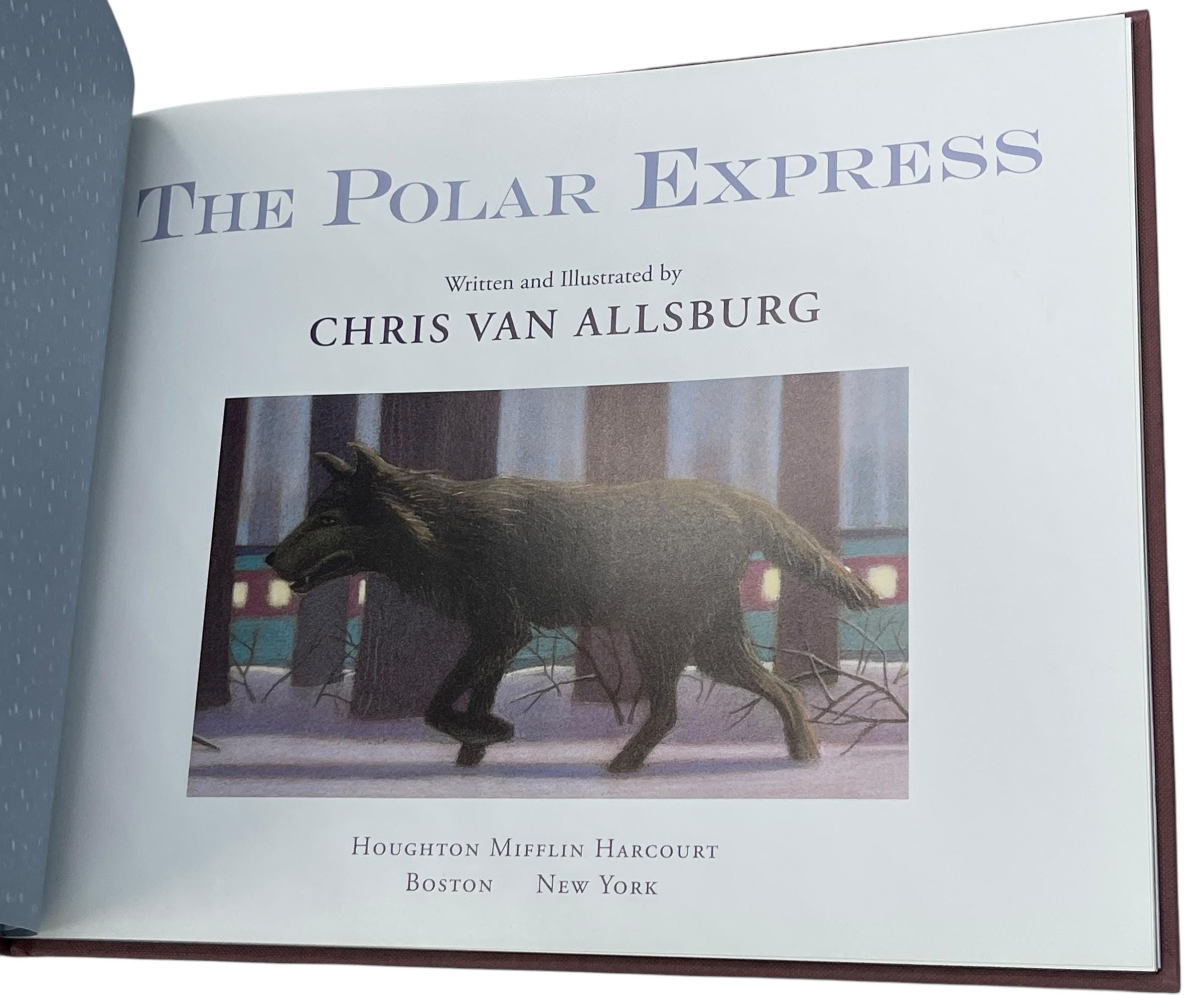 The Polar Express by Chris Van Allsburg First Edition 1st Printing 1985 ...