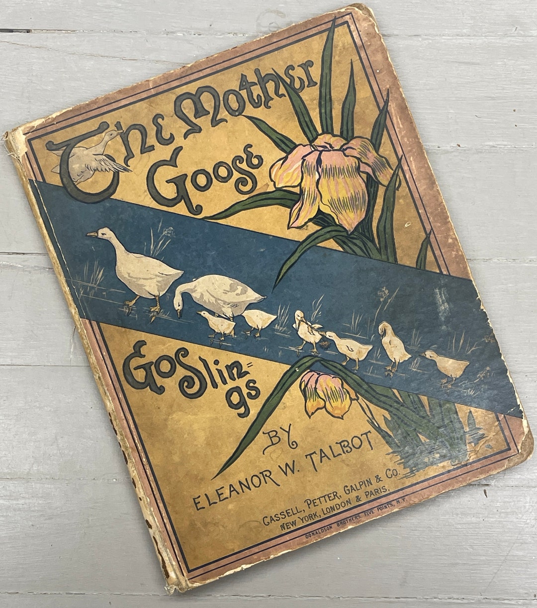 The Mother Goose Goslings by Eleanor Talbot 1882 Illustrated Children's ...