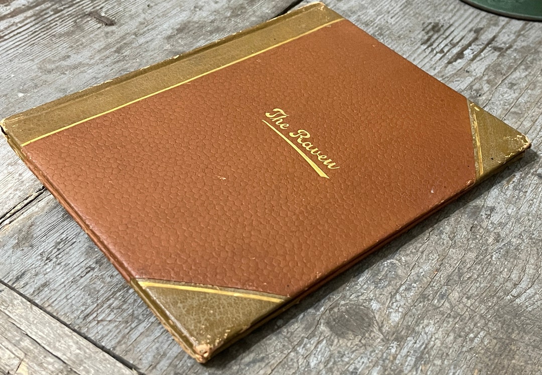 The Raven by Edgar Allen Poe 1888 Illustrated Florence - Etsy