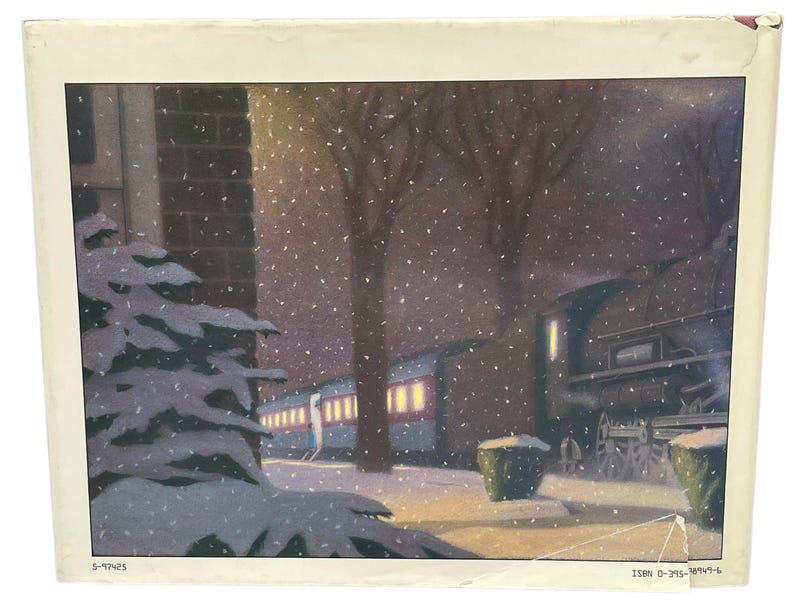 The Polar Express by Chris Van Allsburg First Edition 1st Printing 1985 ...