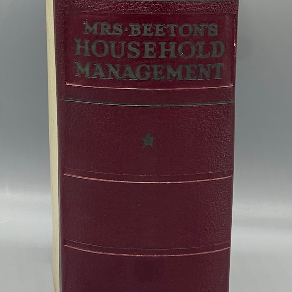 Mrs Beeton Book - Etsy