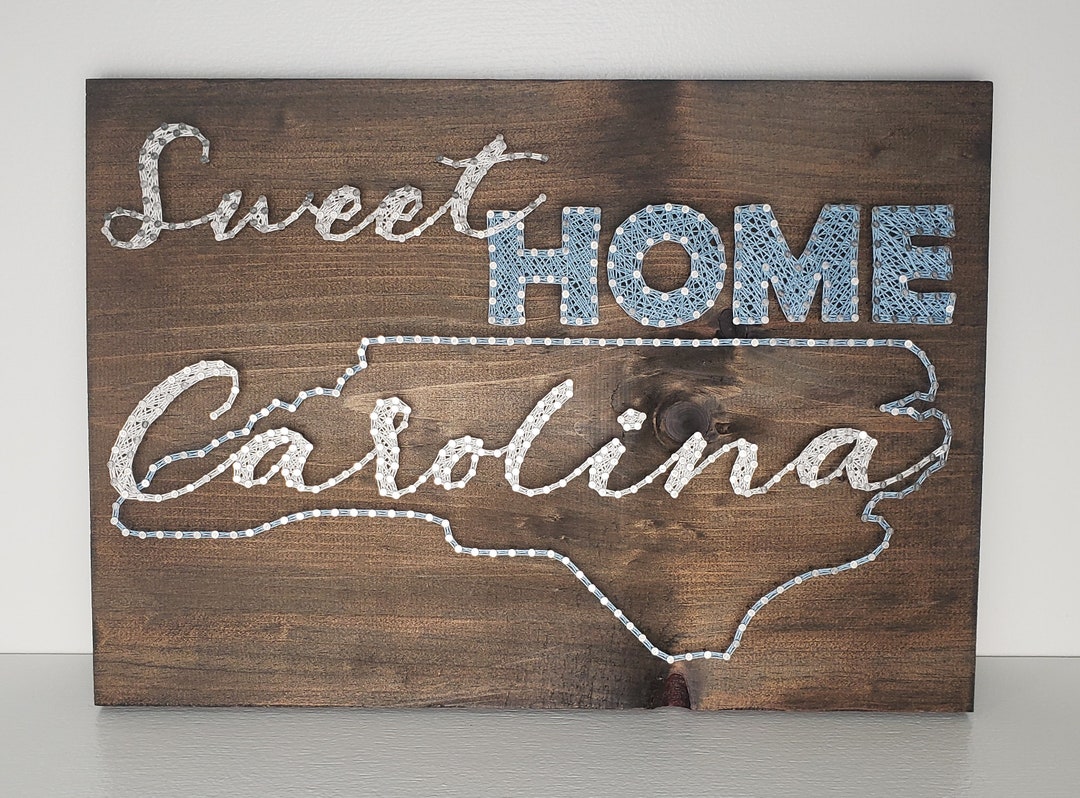Sweet Home Carolina String Art North Carolina String Art - Etsy