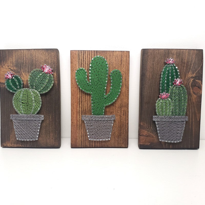 Cactus String Art - Etsy