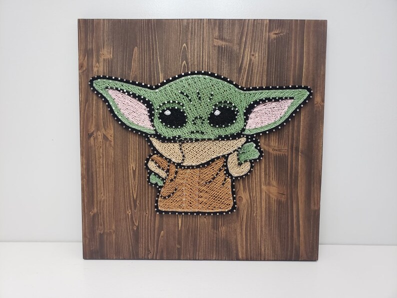 Baby Yoda String Art Pop Baby Yoda String Art Star Wars - Etsy