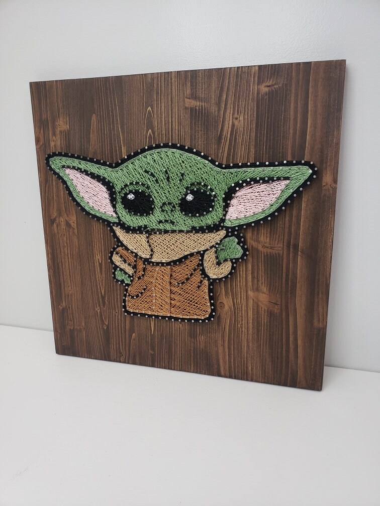 Baby Yoda String Art Pop Baby Yoda String Art Star Wars - Etsy