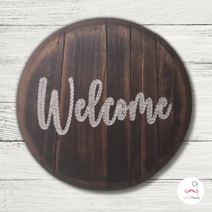 Welcome String Art, Welcome Sign, Welcome Sign String Art, Greeting ...