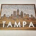 Tampa Skyline String Art, Custom City Skyline String Art Gift, Tampa ...