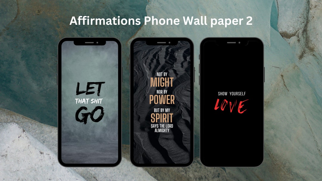 3 Affirmation Wallpapers for iPhone & Android – Lock Screen Backgrounds ...