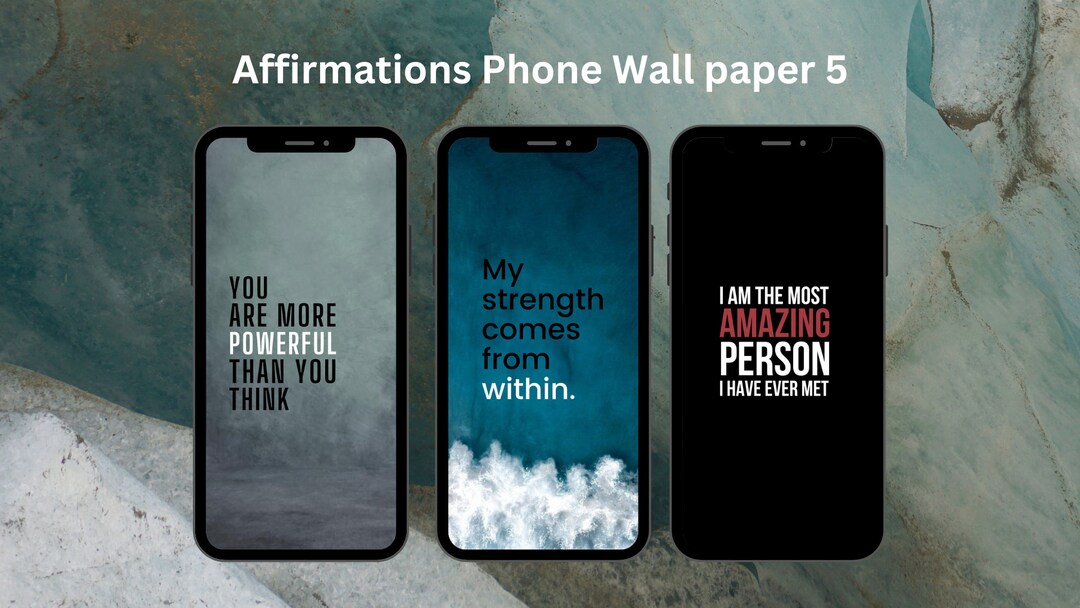 Affirmation Wallpapers, iPhone Lock Screen, Ios 16 Wallpaper ...