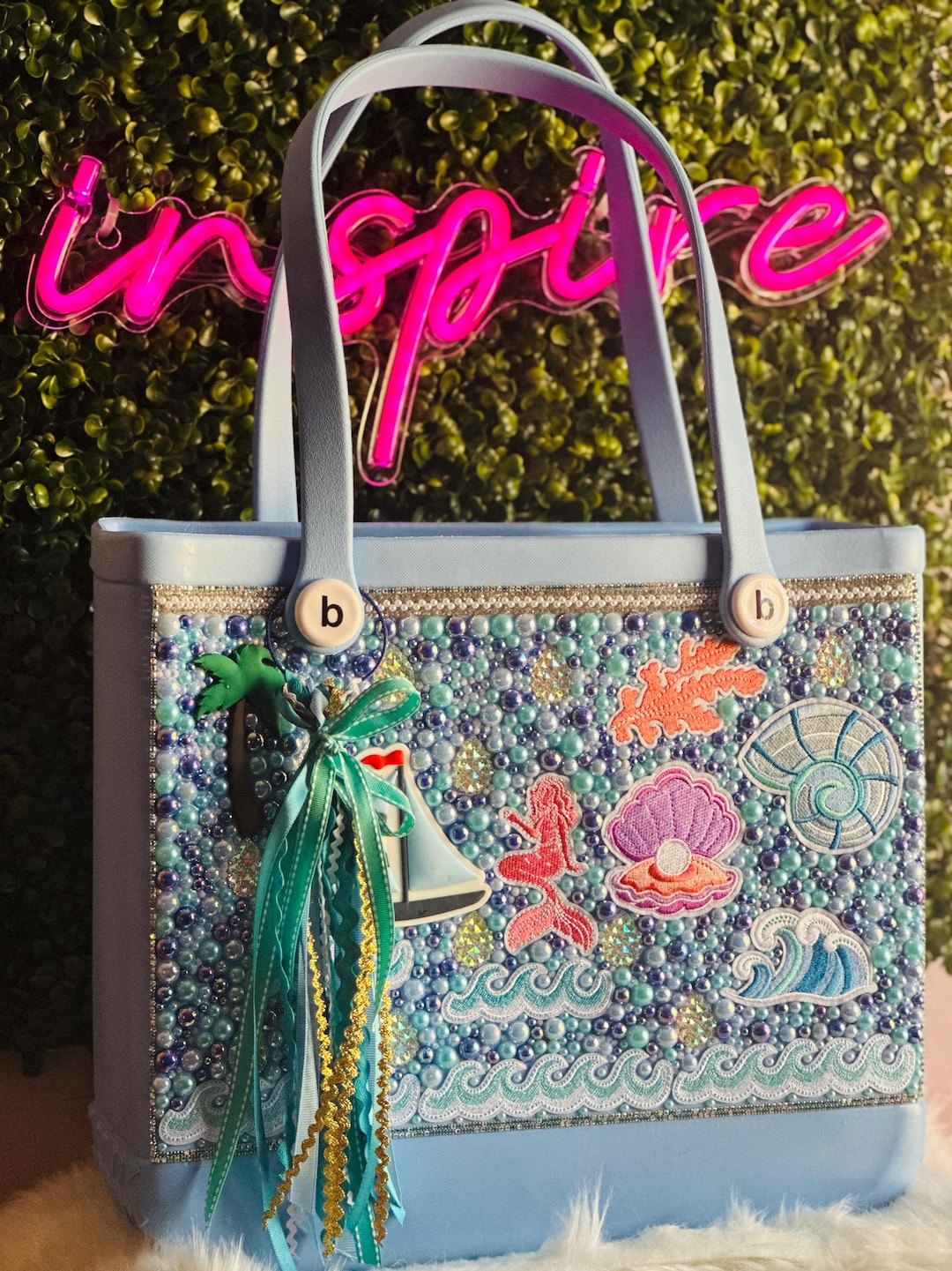 Custom Blinged-out Tote Bag - Etsy