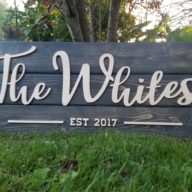 Personalized Sign - Etsy