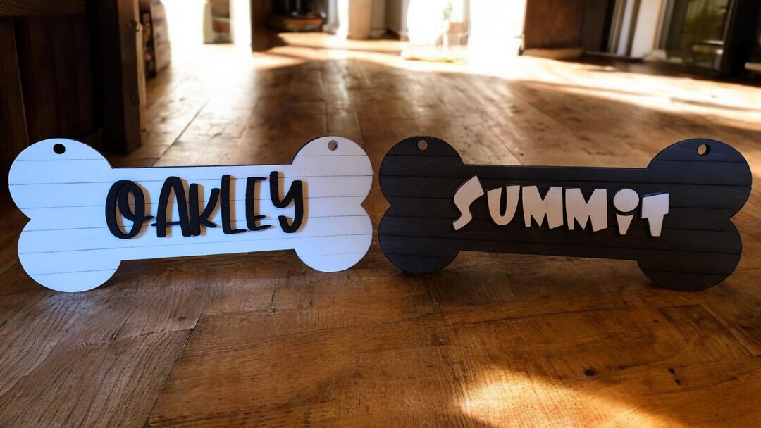 Personalized Crate Sign, Crate Sign With Paws, Dog Name Plate, Kennel ...