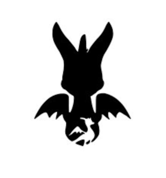 Double Spyro Silhouette Vinyl Decal | Etsy Canada