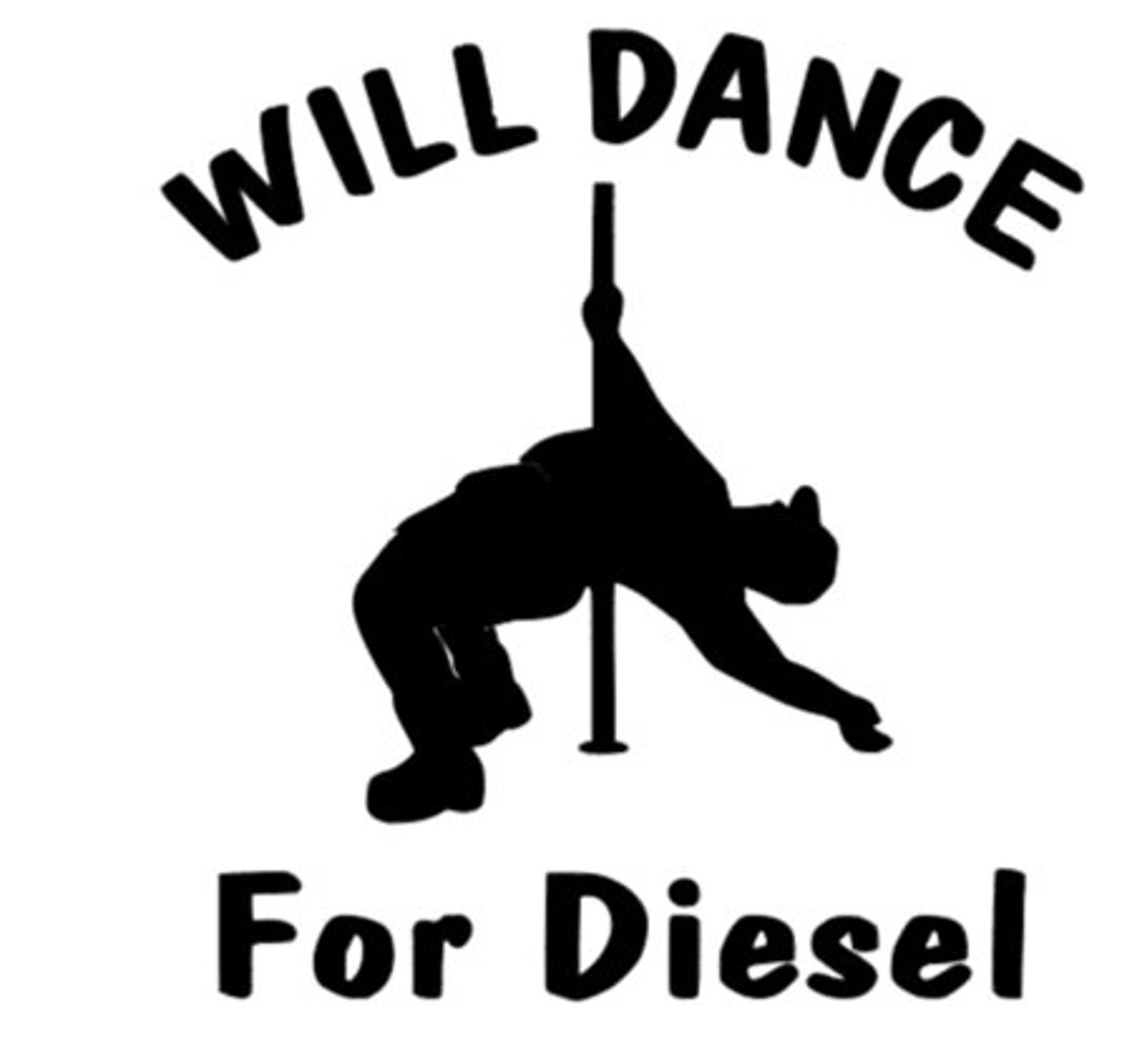 Dance for Diesel Vinyl Decal - Etsy