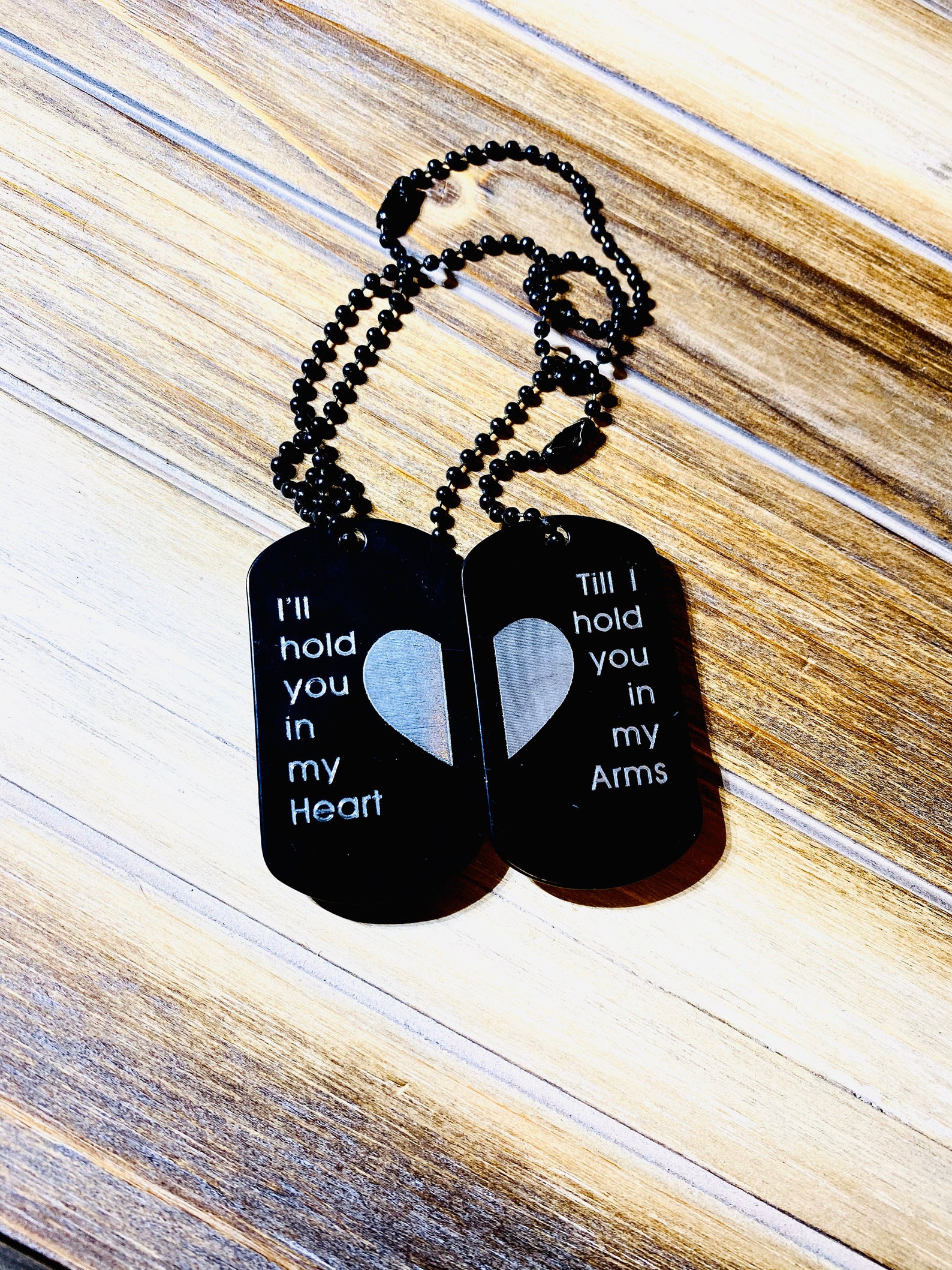 Military Couple Dog Tags Personalized - Etsy