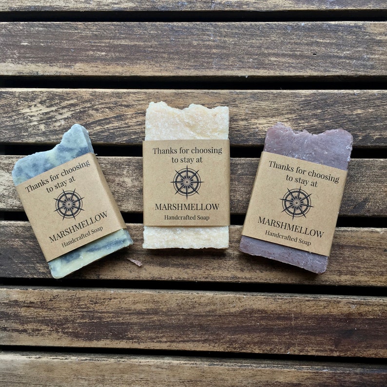 Custom Guest Soap: Handcrafted B&B Soaps - Bulk Options - Etsy