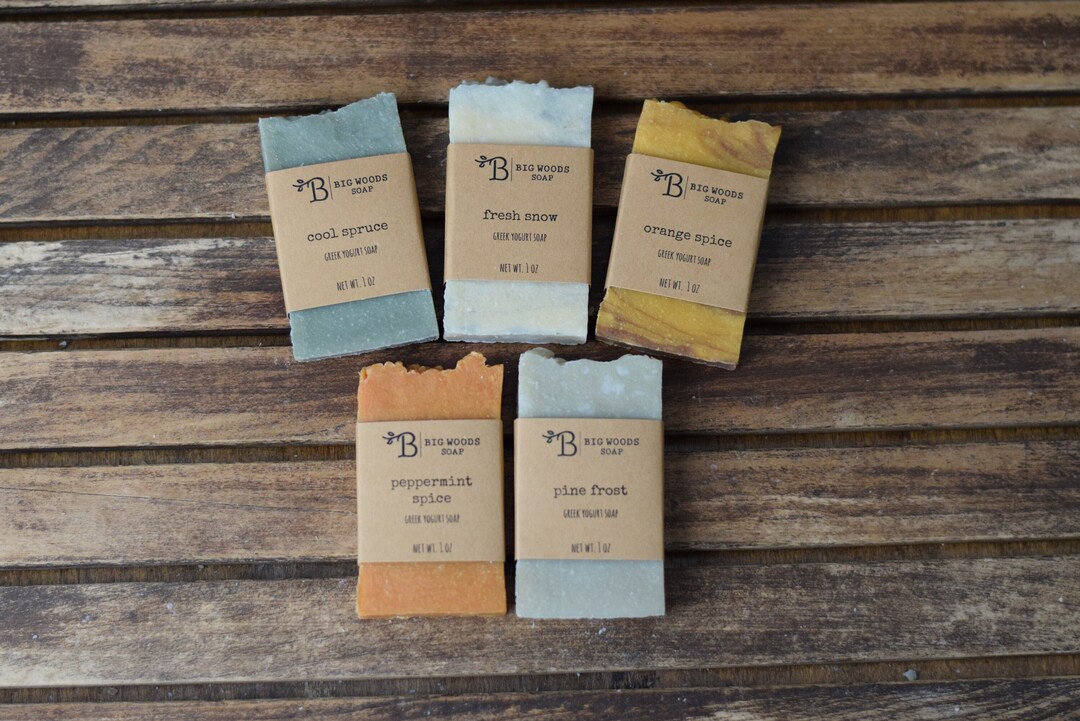 Winter Soap Sampler Set - Mini Soap Bars - Seasonal Scents - Etsy