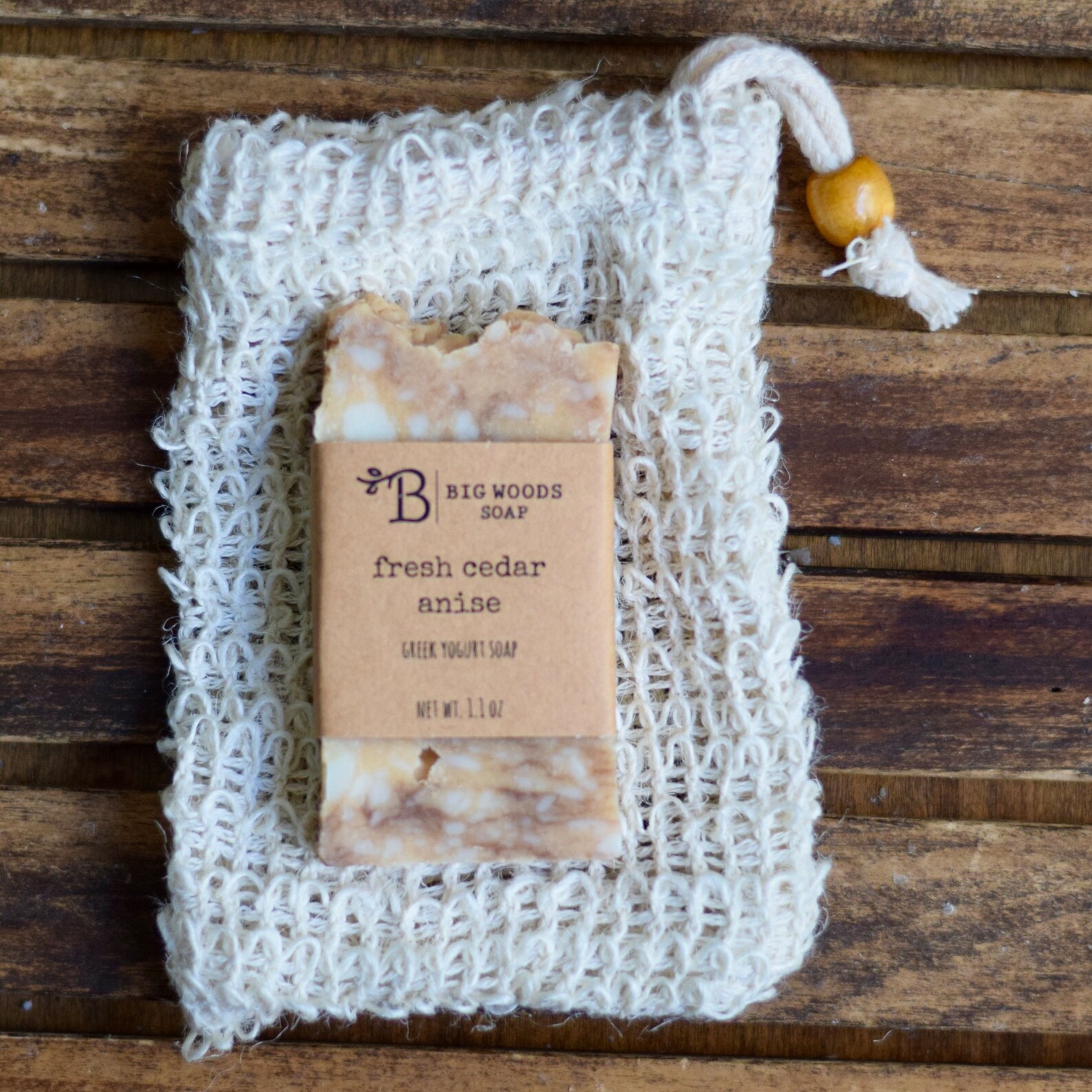 Spiced Essential Oil Soap Sampler Set: Sisal Bag & Mini Artisan Soaps ...