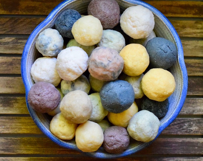 Hand Rolled SOAP BALLS With Cocoa Butter / Shea Butter - Etsy