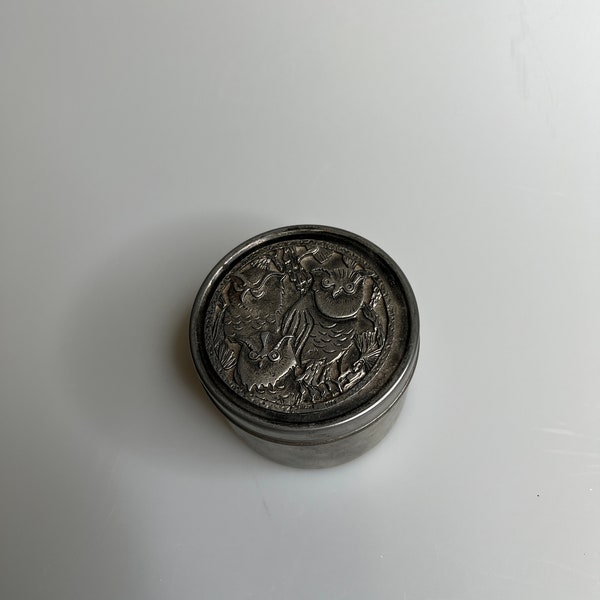 Metal Trinket Box - Etsy