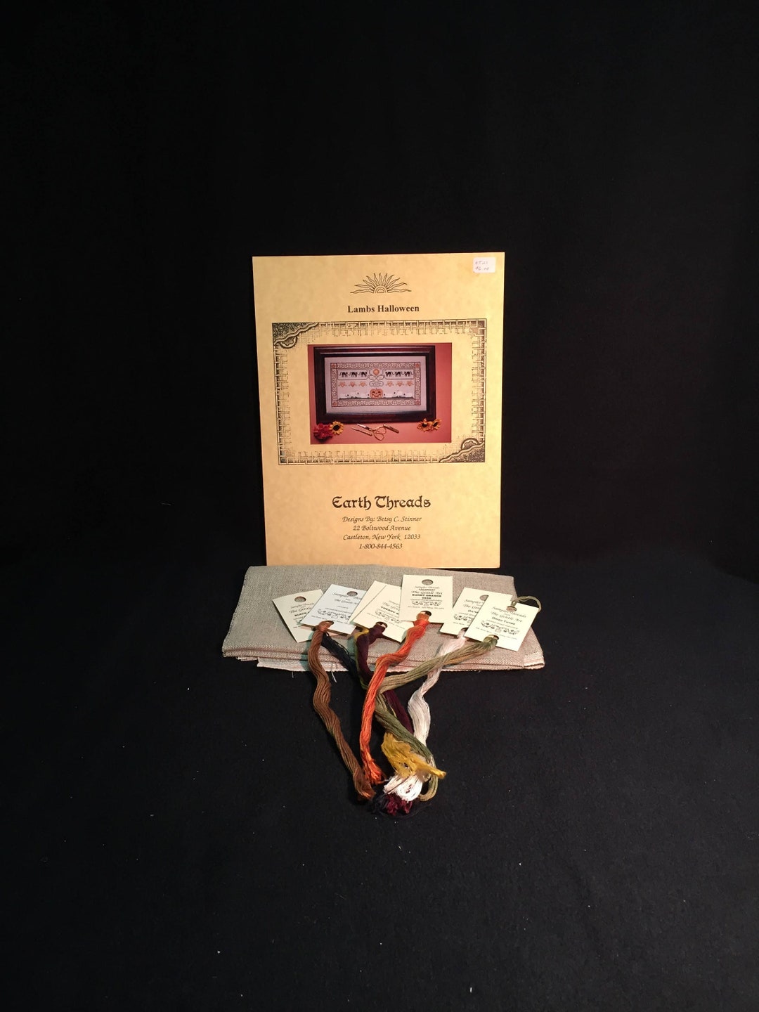 Lambs Halloween Vintage Earth Threads - Etsy
