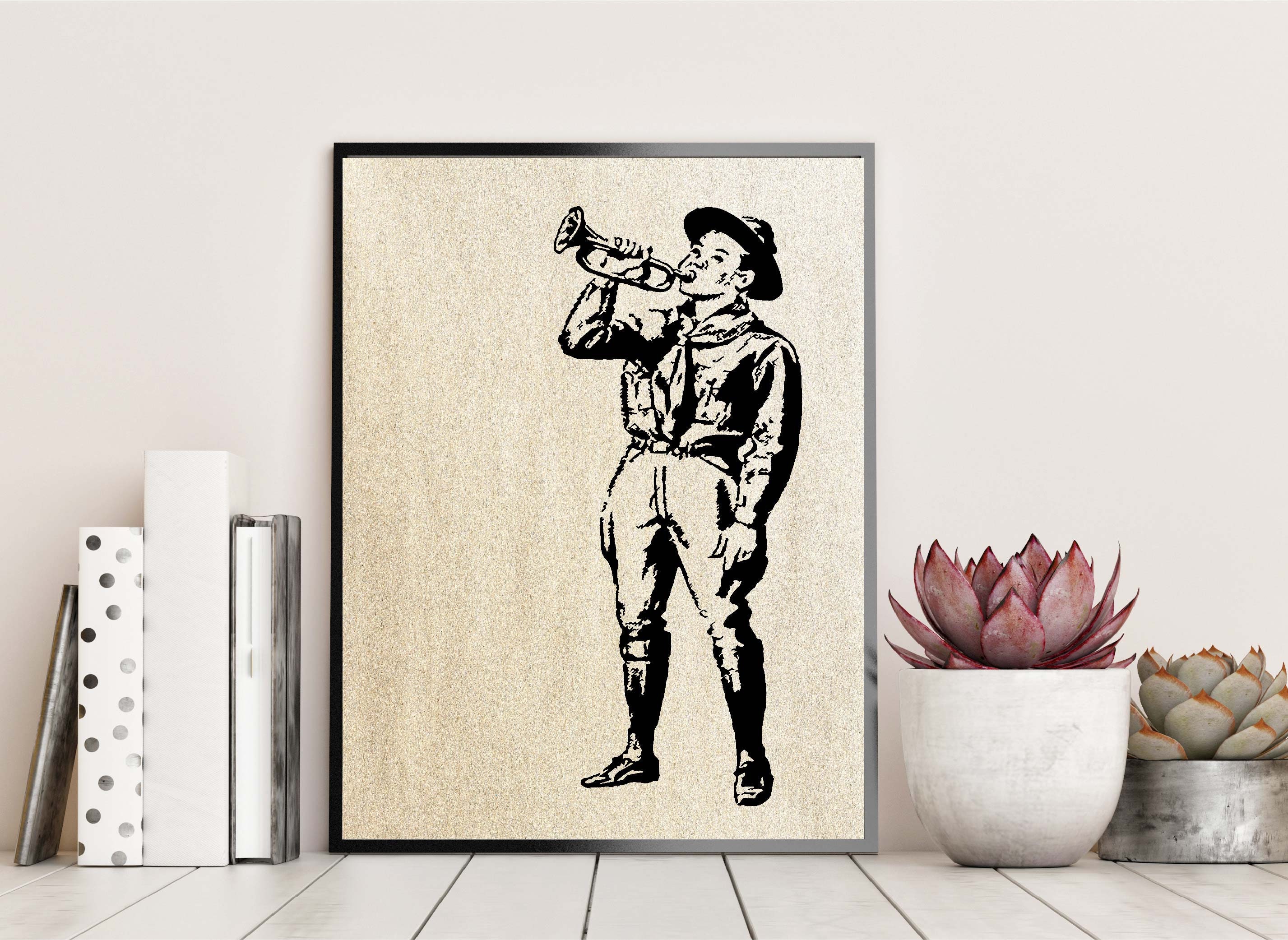 Vintage Boy Scout Digital Poster | 1943 | INSTANT DOWNLOAD | Vintage ...