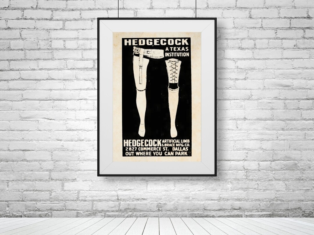 Vintage Prosthetic Leg Digital Poster | 1942 | INSTANT DOWNLOAD ...