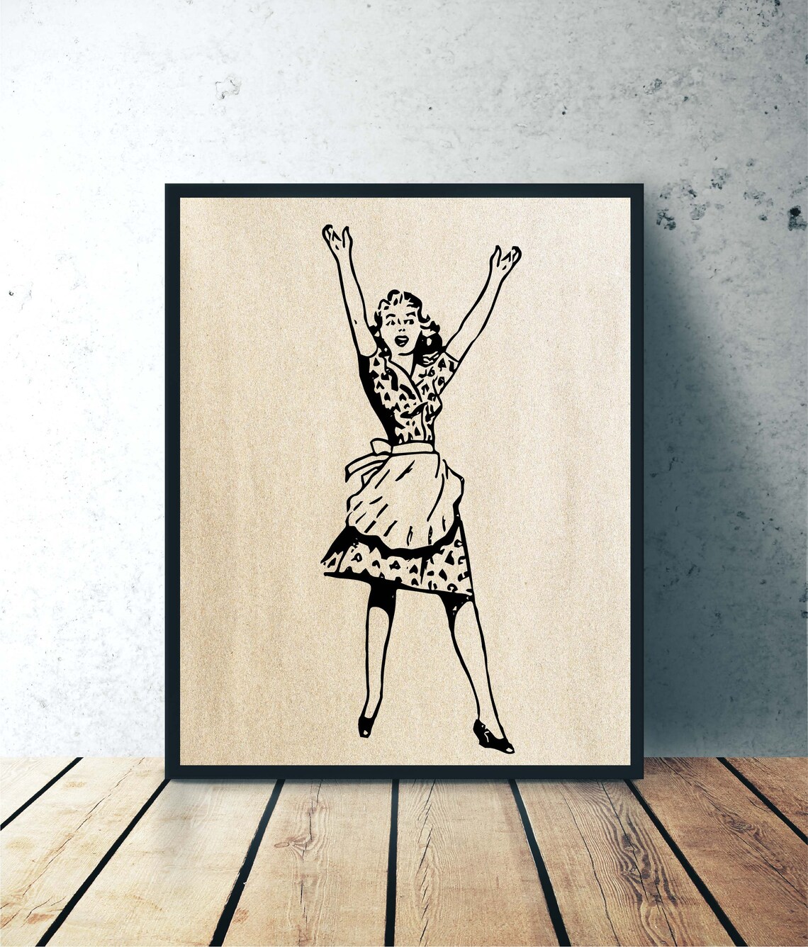 Vintage Feminist Digital Poster 1943 Instant Download Etsy