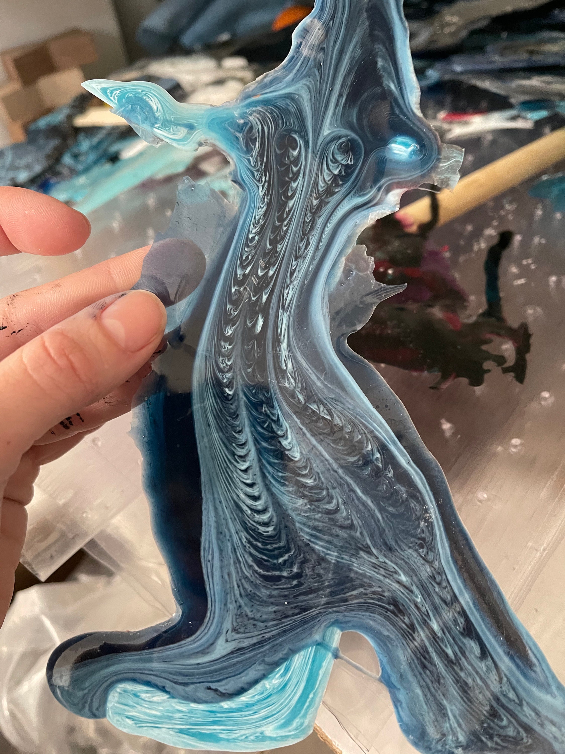 Box of Resin drips | Etsy