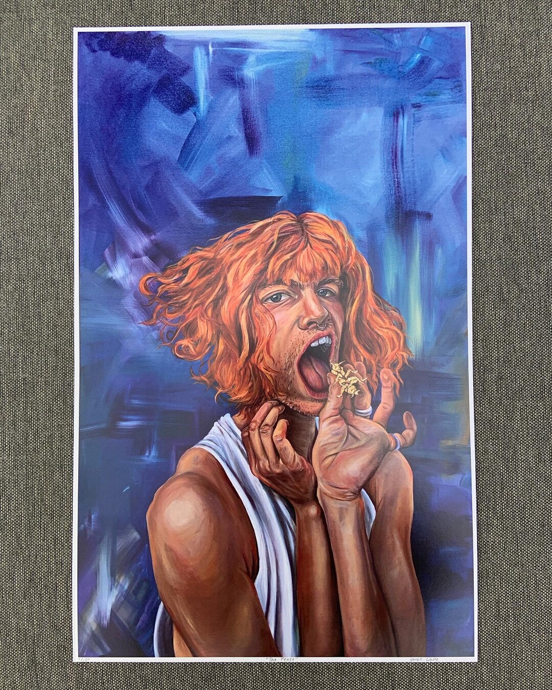 The Feast Print - Etsy