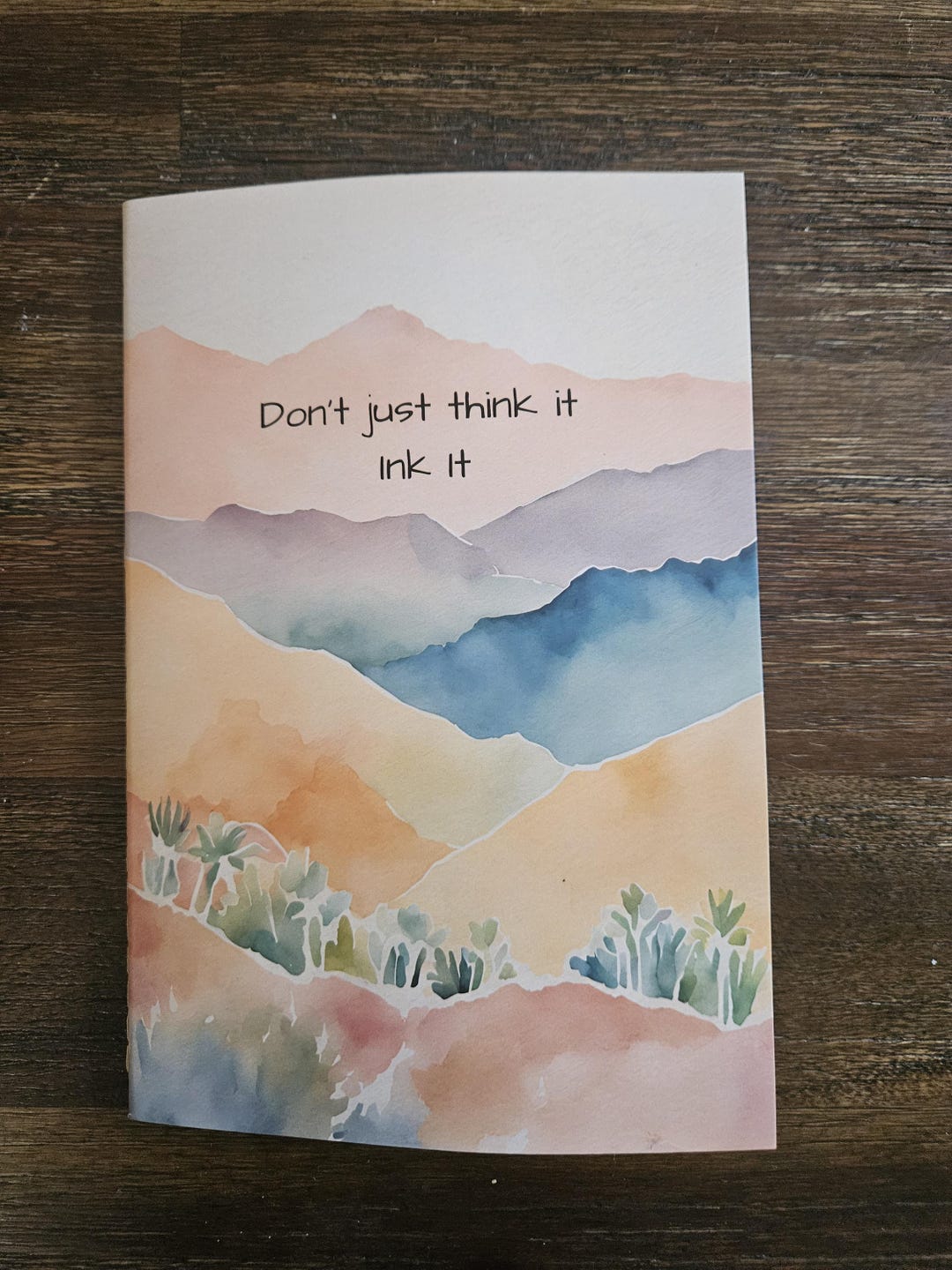 Don't Just Think It, Ink It – A5 Creative Vision Board Journal. - Etsy