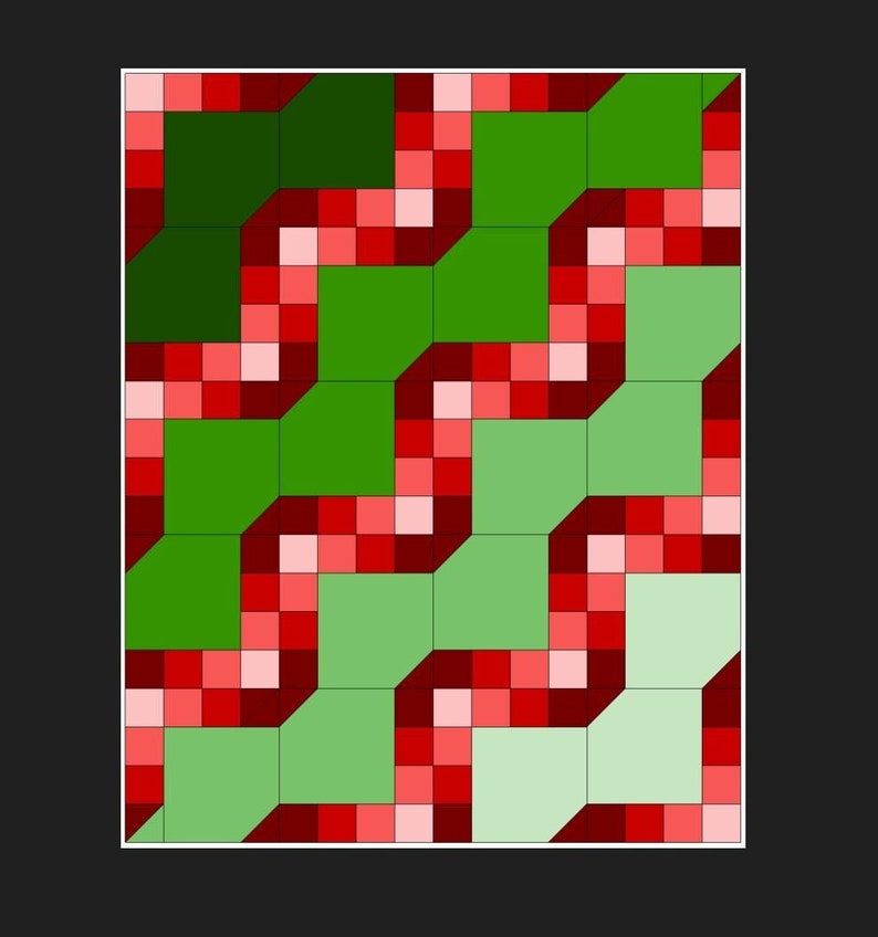 Totally Wicked Taffy Quilt | PDF Download | Holiday Patterns | Beginner ...