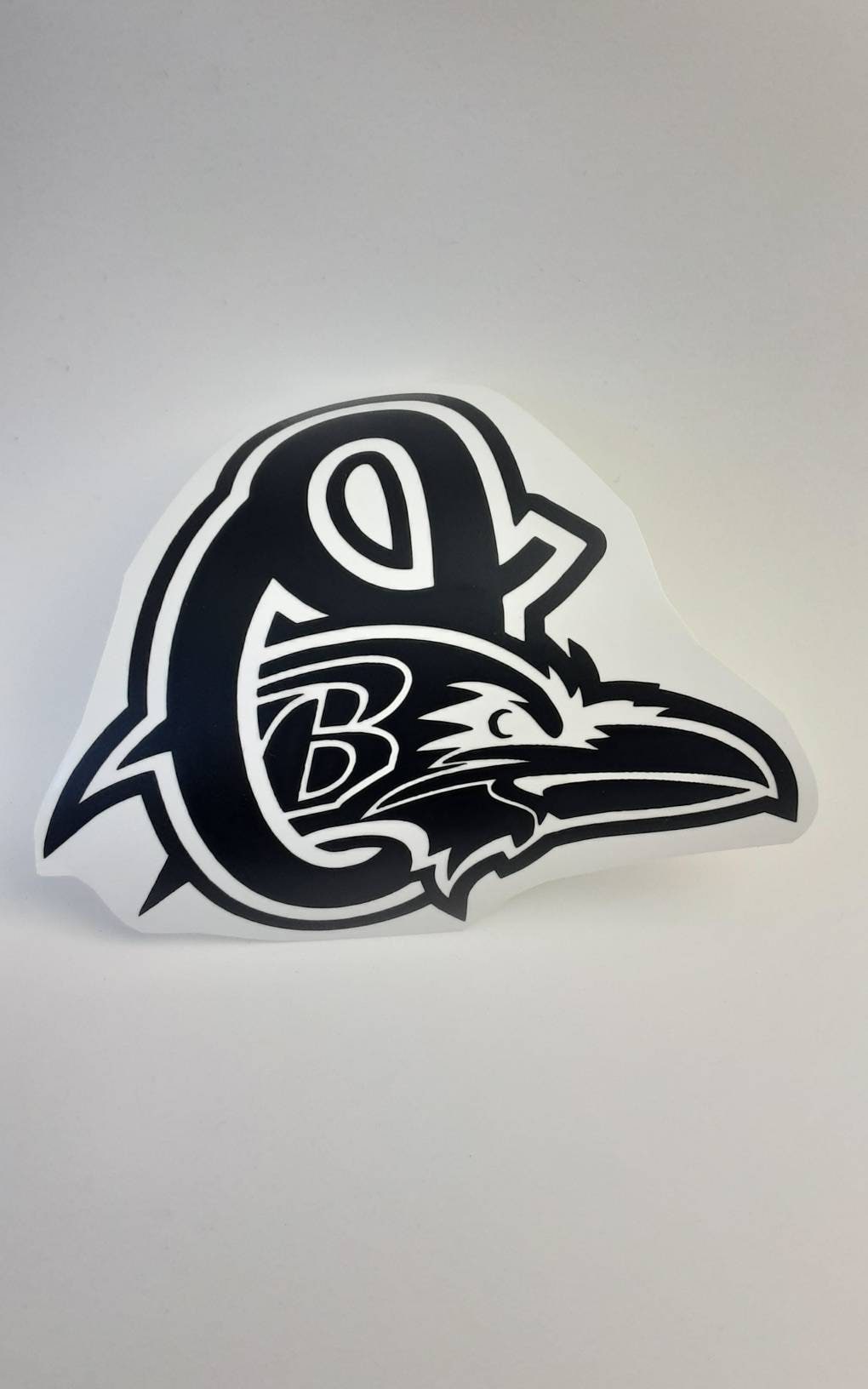 Baltimore Orioles and Baltimore ravens logo mashup decal | Etsy