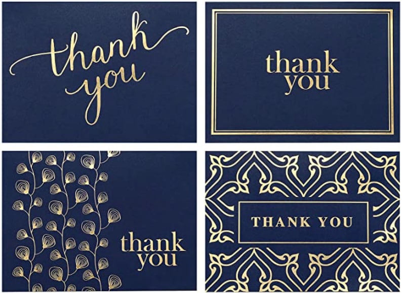 Handwritten Thank You Notes stationary Included and Envelope - Etsy