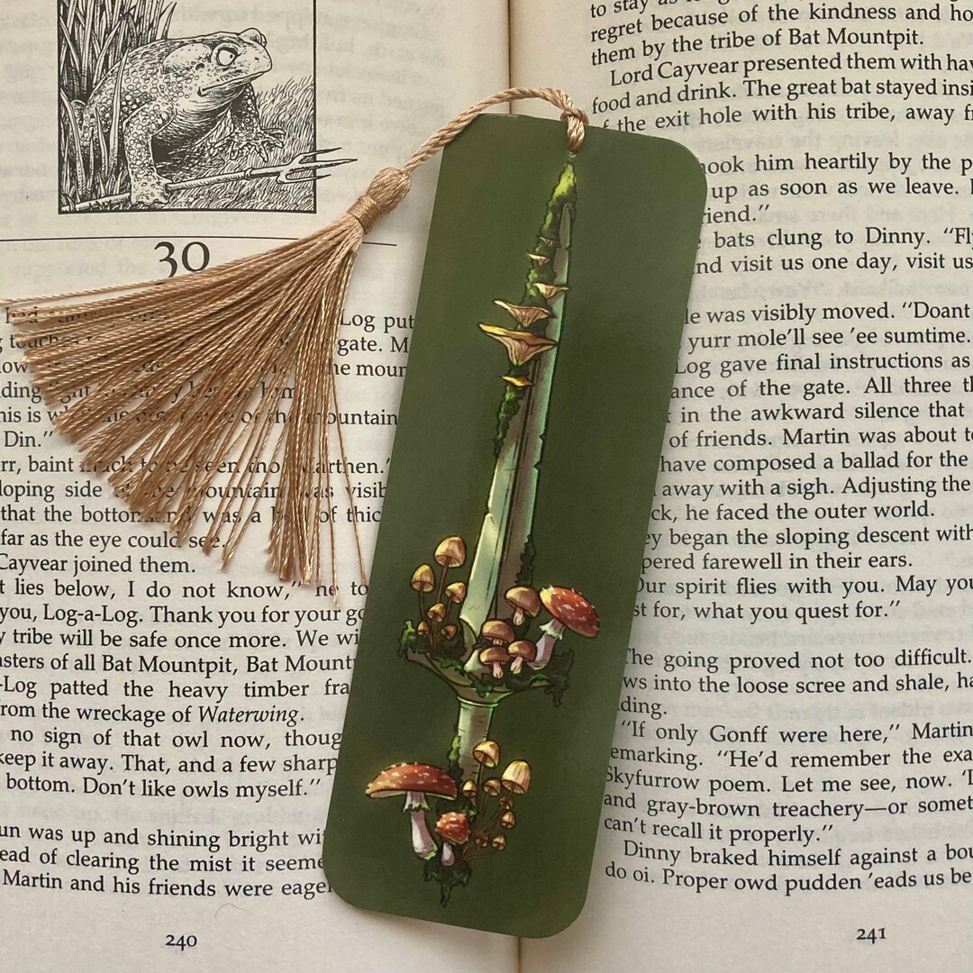 Mushroom Blade Bookmark - Etsy