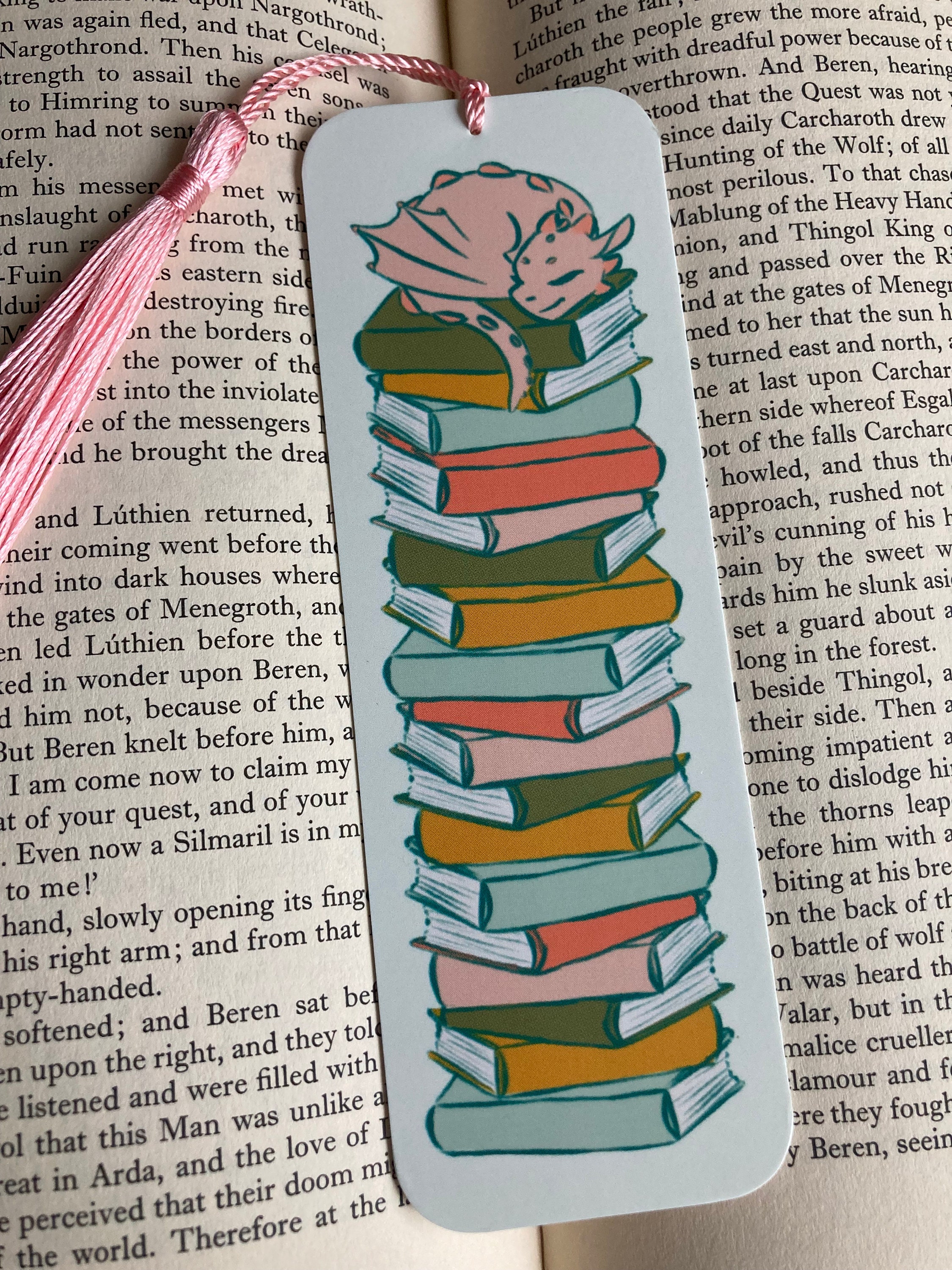 Book Wyrm Bookmarks - Etsy