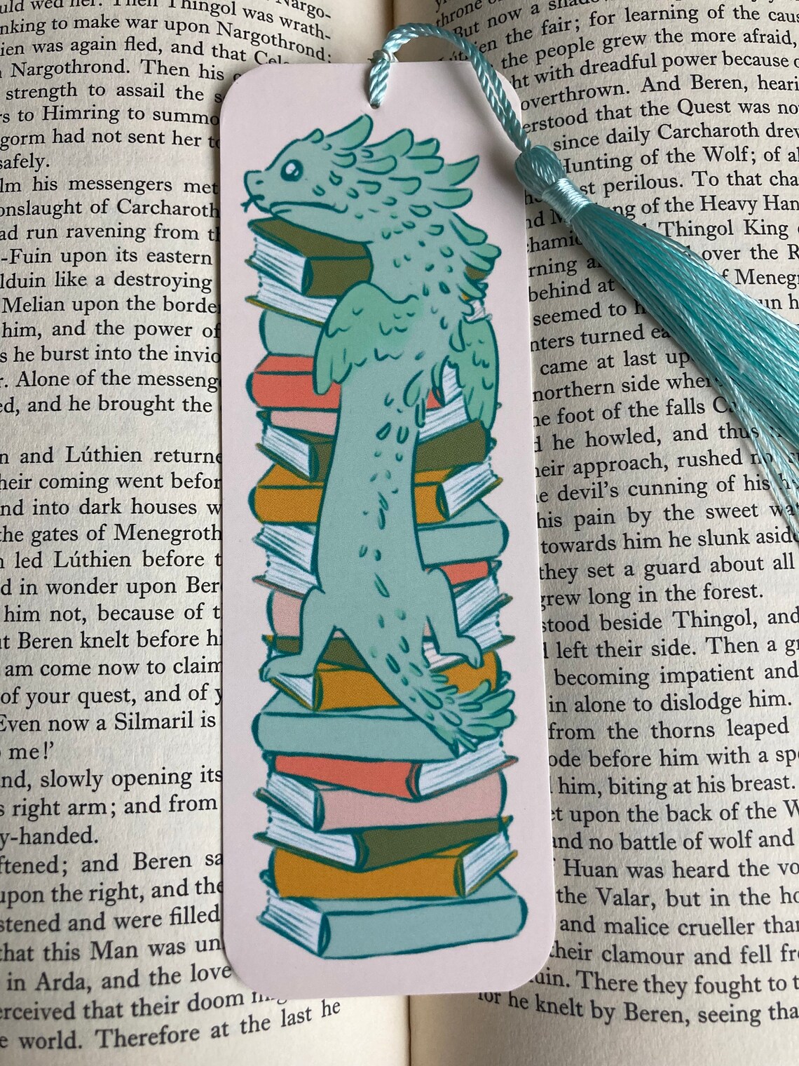 Book Wyrm Bookmarks - Etsy
