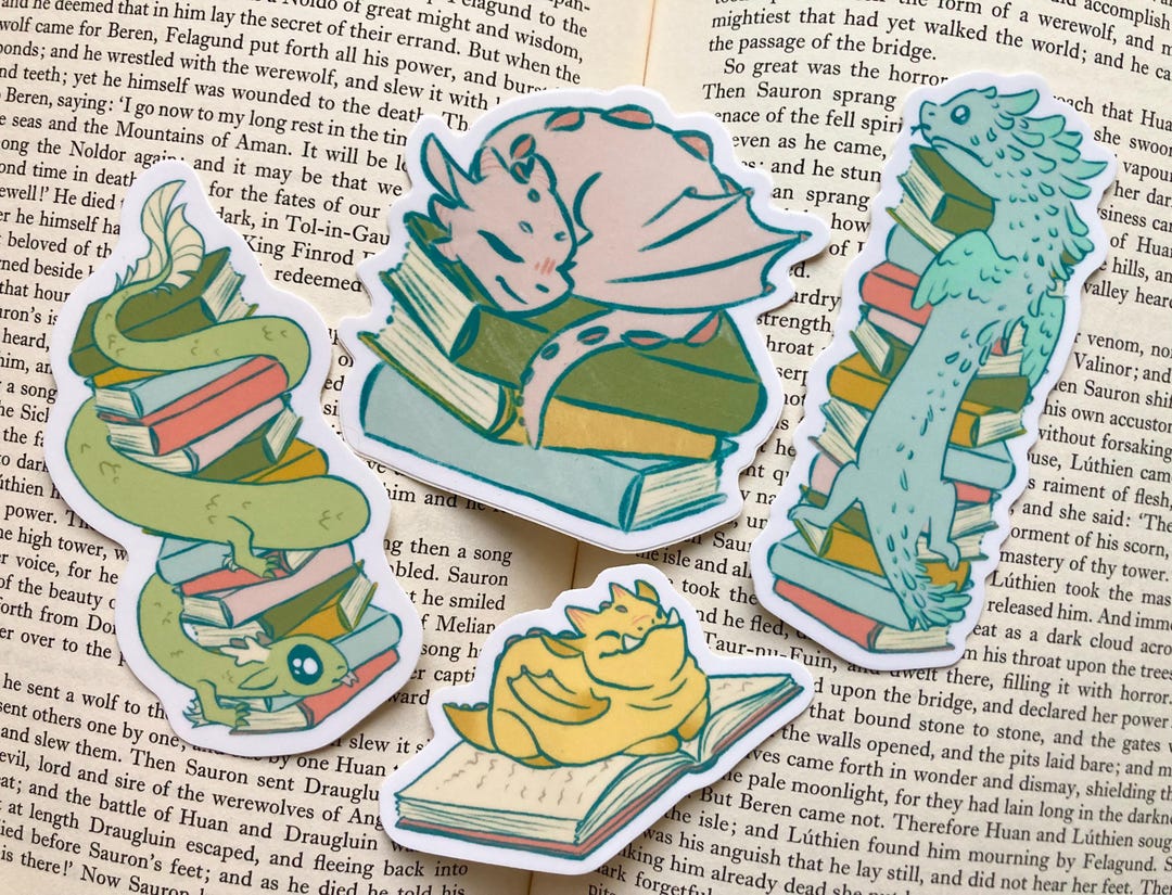 Book Wyrms - Etsy