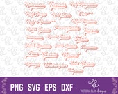 50 States SVG Bundle Retro States SVG Bundle Retro State - Etsy