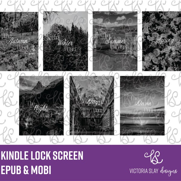 Aesthetic Kindle Lock Screen - Etsy