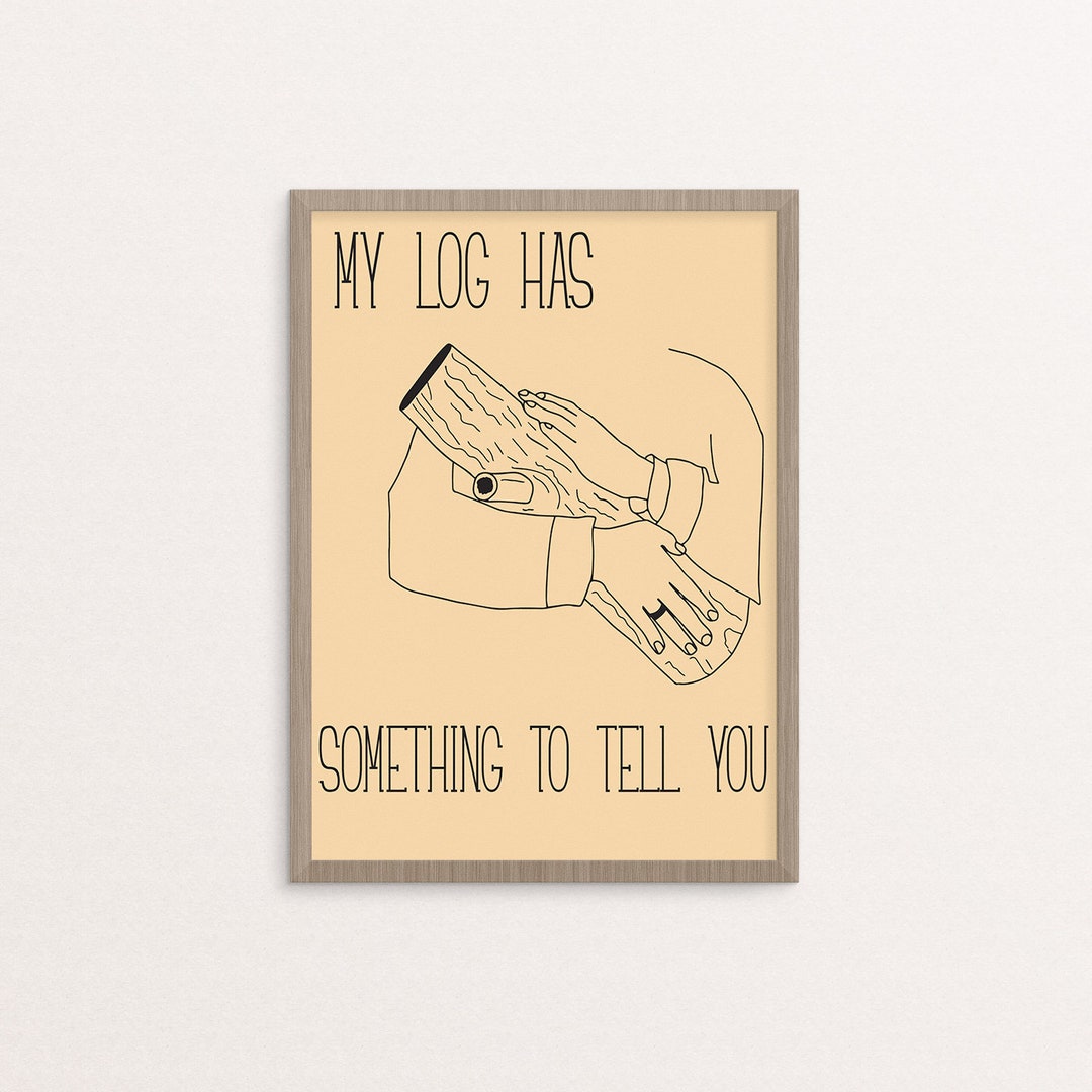 Twin Peaks Log Lady 8x10 Art Print, Line Art, Digital Print - Etsy