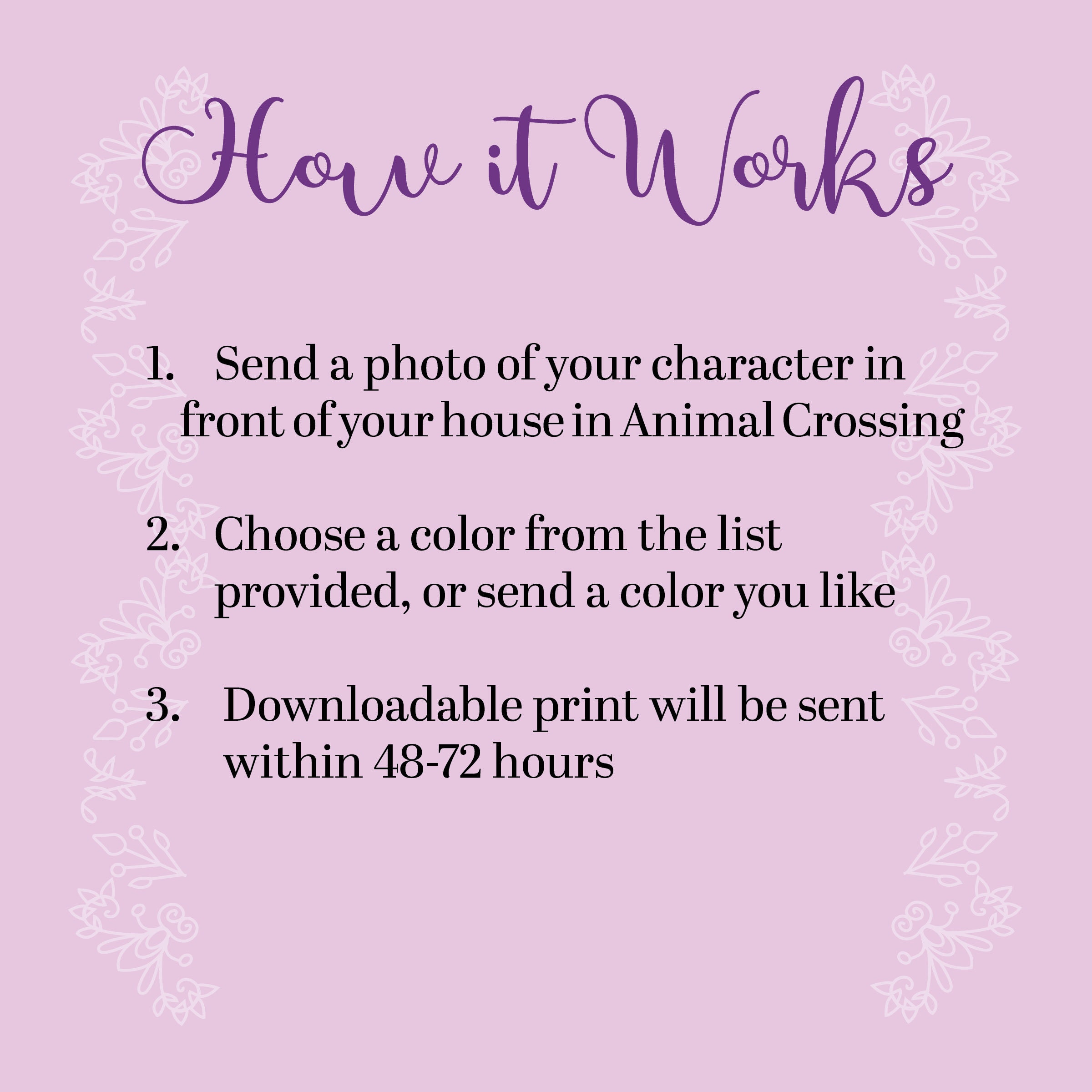 Custom Animal Crossing Line Art Print 8x10 Animal Crossing - Etsy