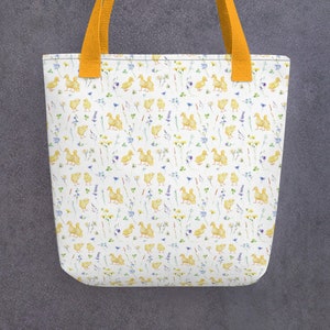 Farm Baby Tote, Cottagecore Canvas Bag, Baby Chicks & Ducklings - Etsy