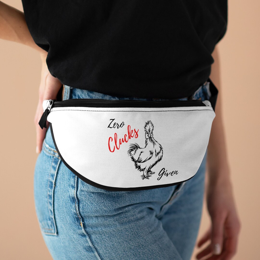 Snarky Silkie Chicken Bum Bag, Sarcastic Fanny Pack, Funny Rooster ...