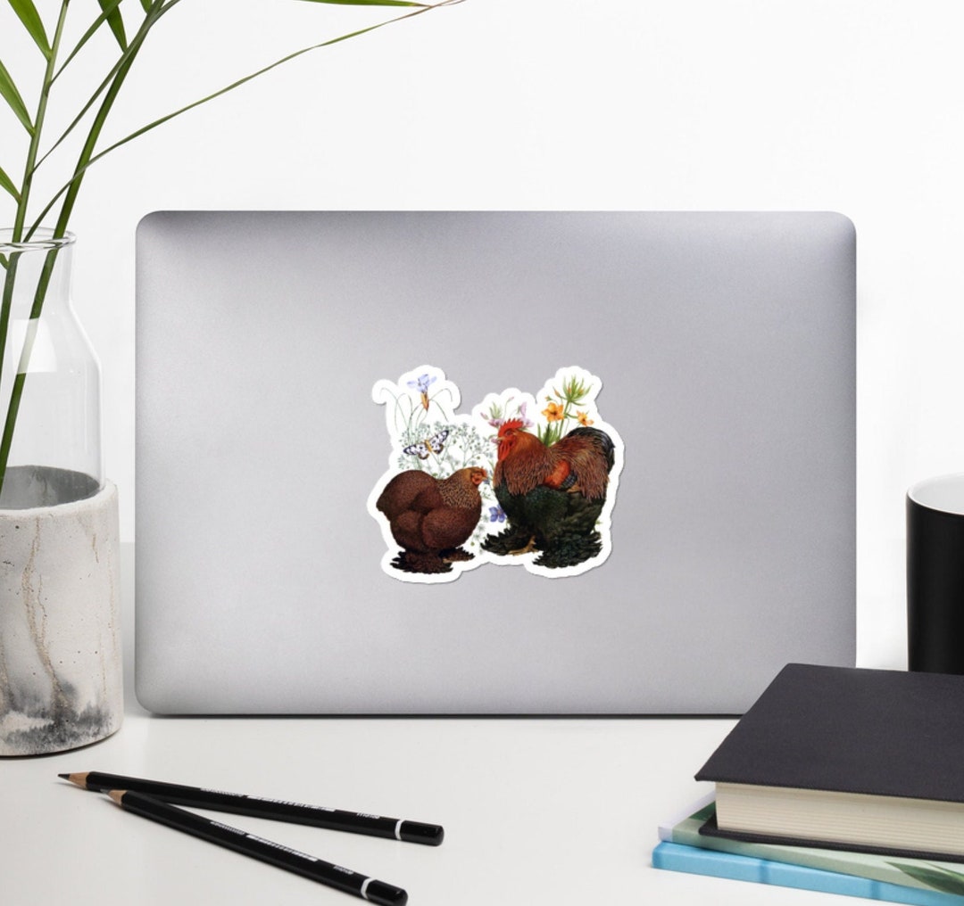Farm Stickers, Cochin, Homesteading, Vinyl Decal - Etsy