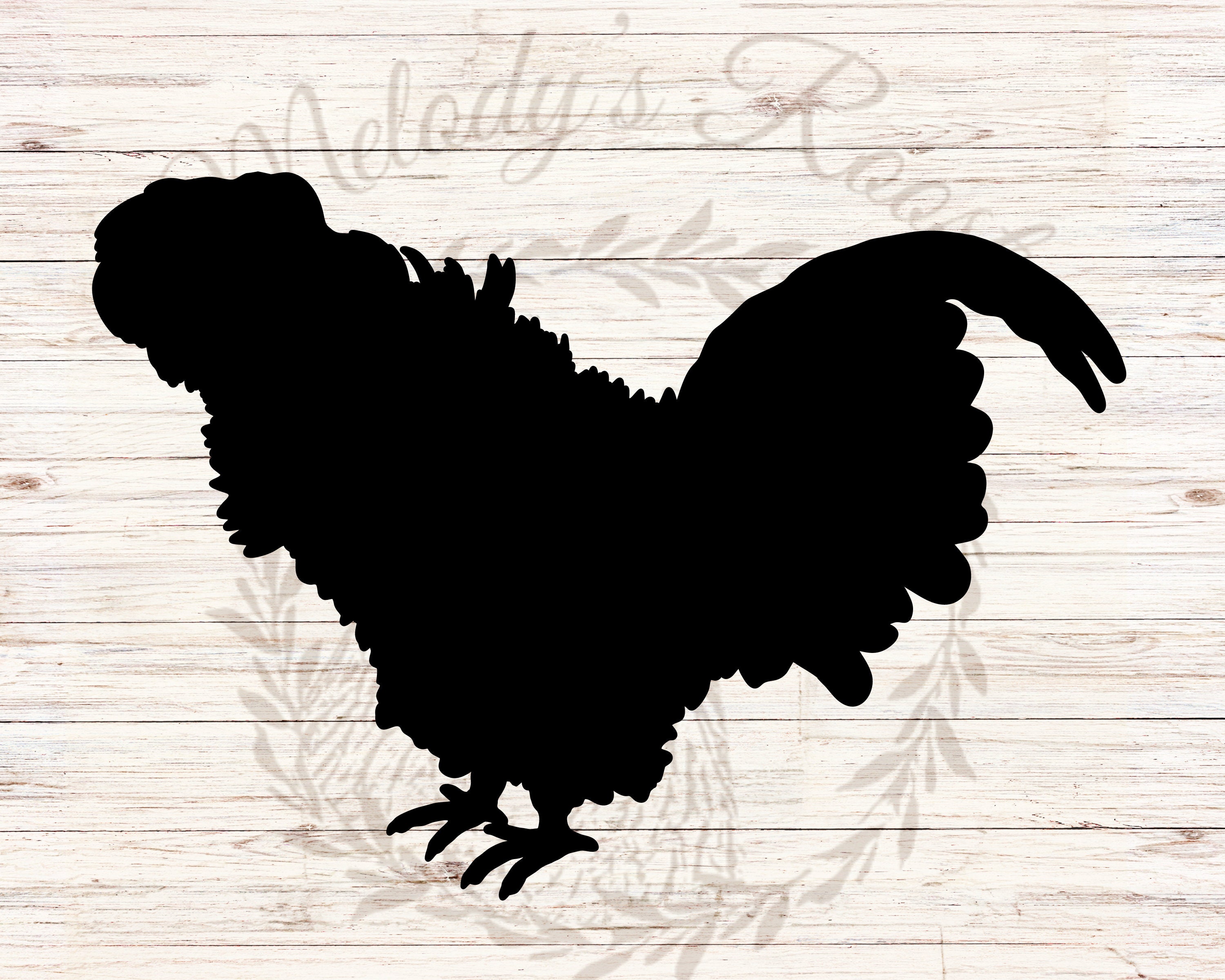 Frizzle Polish Chicken SVG, Cute Farm Animal Clipart, Funny Animal SVG ...