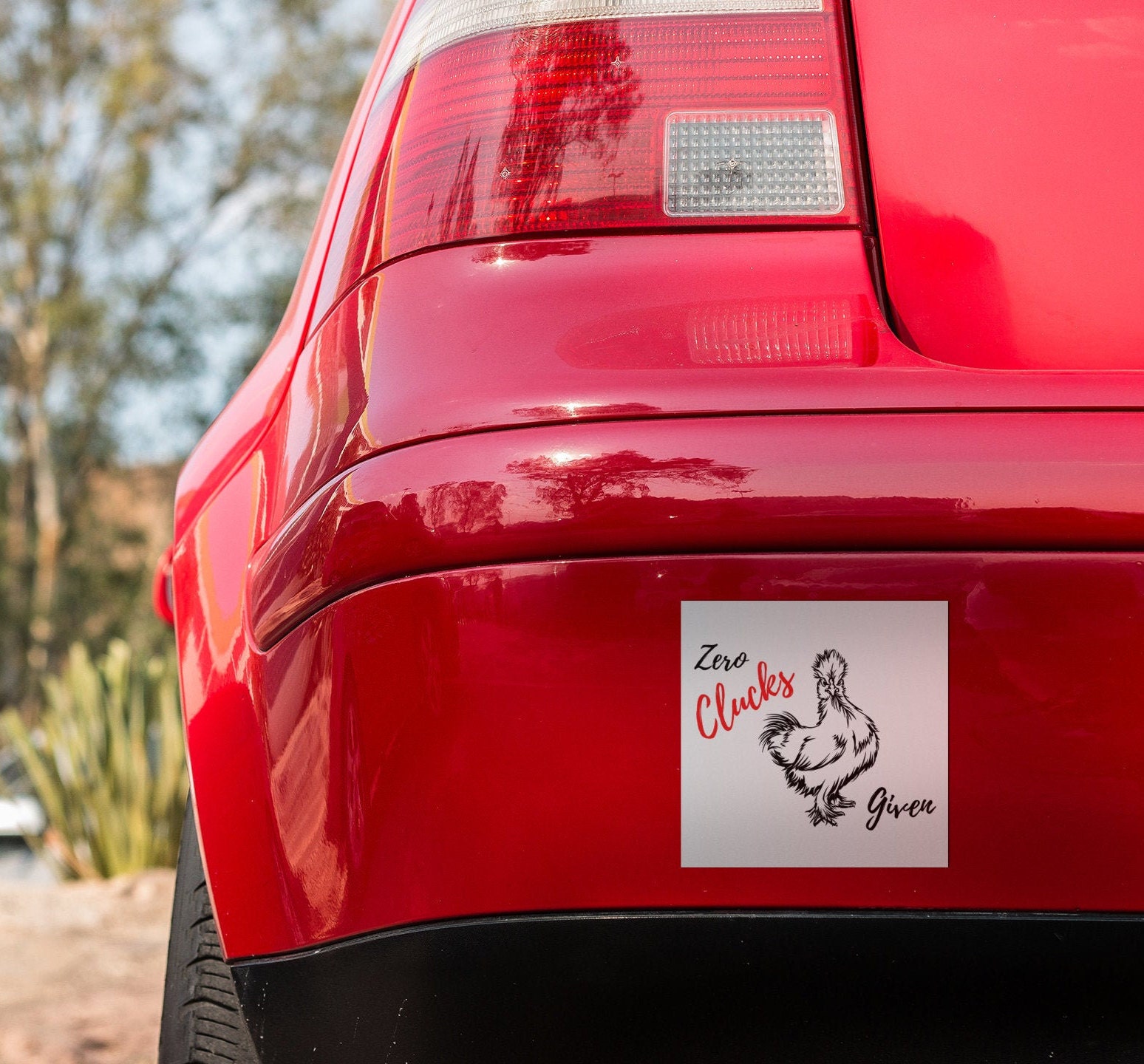 Funny Snarky Sayings Car Magnet Silkie Chicken Office Decor | Etsy