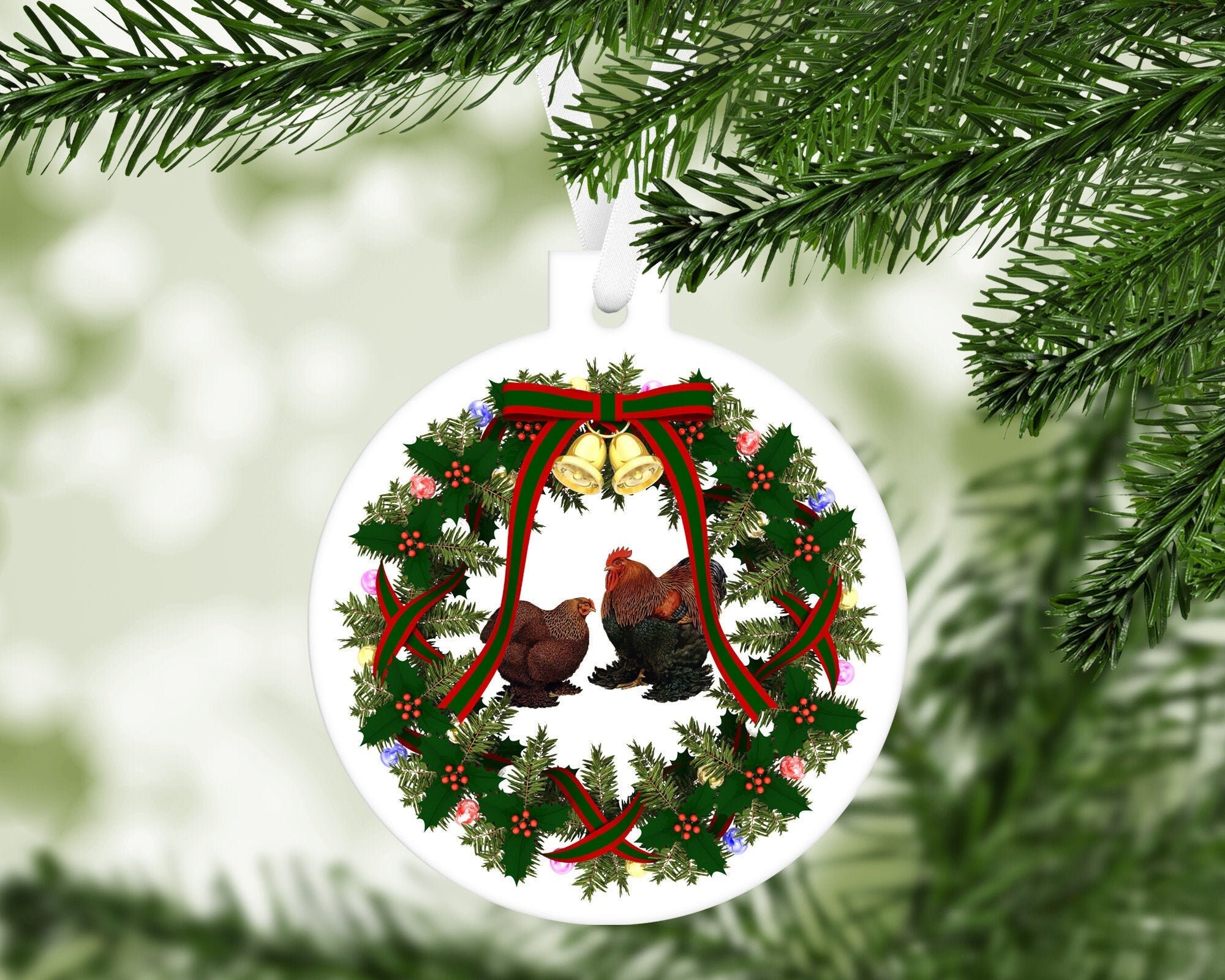 Chicken Christmas Tree - Etsy