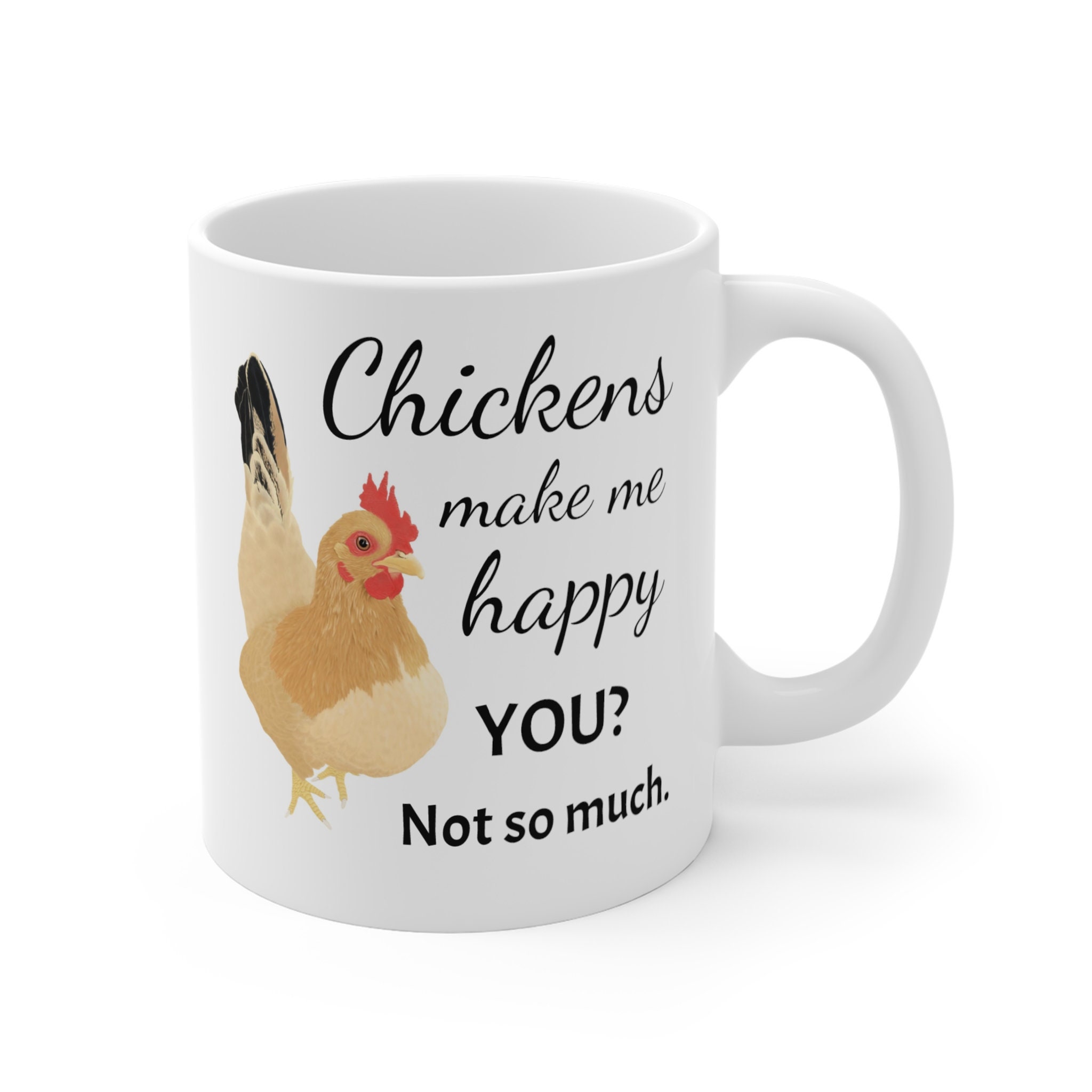 Funny Chicken Coffee Cup Cute Sarcastic Chicken Mom Mug - Etsy